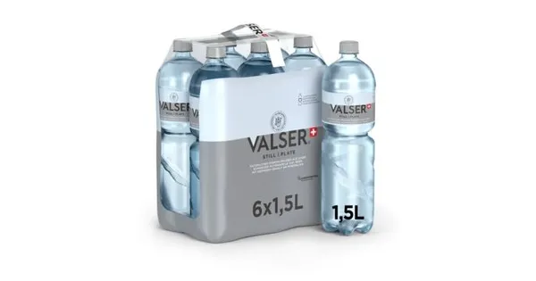 Valser Silence Mineralwasser ohne Kohlensäure 6x1,5l - Coop - ab 04.04. ...