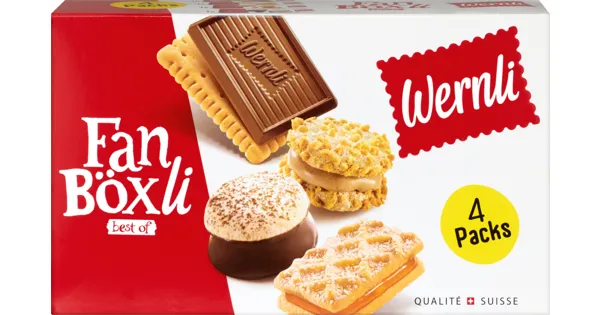 Wernli Fan Böxli Best of - 38% Rabatt - Denner - ab 04.06.2026 ...