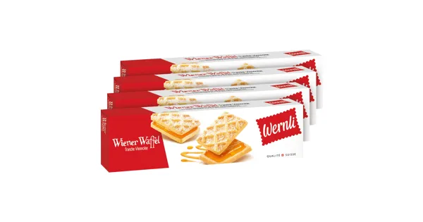 Wernli Wiener Waffel 4 x 150 g - 37% Rabatt - OTTO'S - ab 02.11.2025 ...