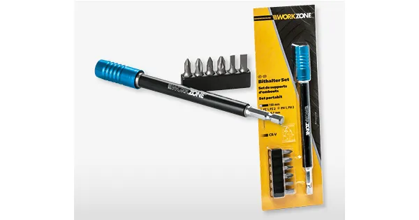 WORKZONE® Bithalter-Set, 7-teilig - ALDI Suisse - ab 10.09.2015 ...