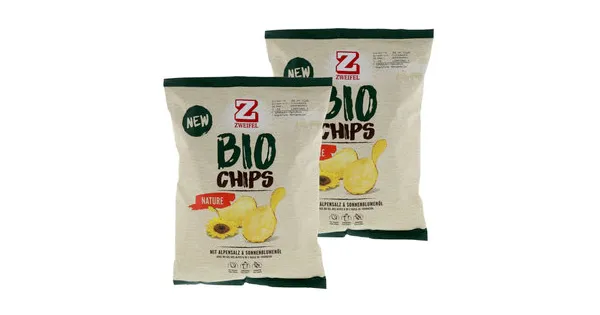 Zweifel Bio Chips Nature 2x 110g - 27% Rabatt - Coop - ab 22.08.2023 ...