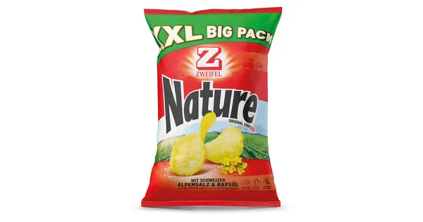 Zweifel Chips Nature Big Pack XXL - 40% Rabatt - Coop - ab 18.10.2022 ...
