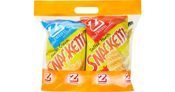 Zweifel Chips Snacketti - 23% Rabatt - Denner - ab 21.07.2020 - Aktionis.ch