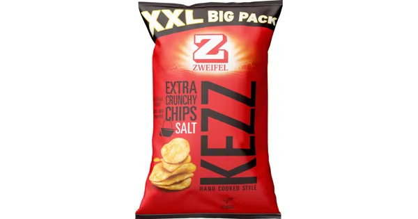 Zweifel KEZZ Extra Crunchy Chips Big Pack - 25% Rabatt - Denner - ab 30 ...