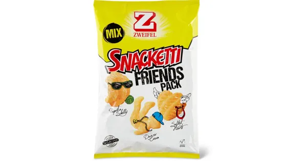 Zweifel Snacketti Friends Pack - Migros - ab 05.09.2017 - Aktionis.ch