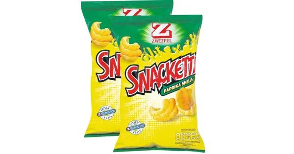 Zweifel Snacketti im Duo-Pack - 30% Rabatt - Migros - ab 29.11.2016 ...