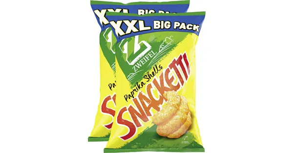 Zweifel Chips Snacketti XXL Big Pack - Denner - ab 05.11.2019 - Aktionis.ch